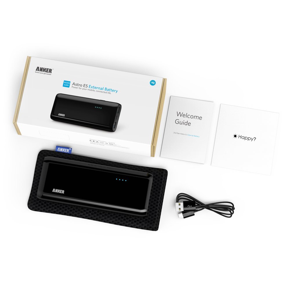 Sạc dự phòng Anker® 2nd Gen Astro E5 16000mAh External Battery Pack 2 ...